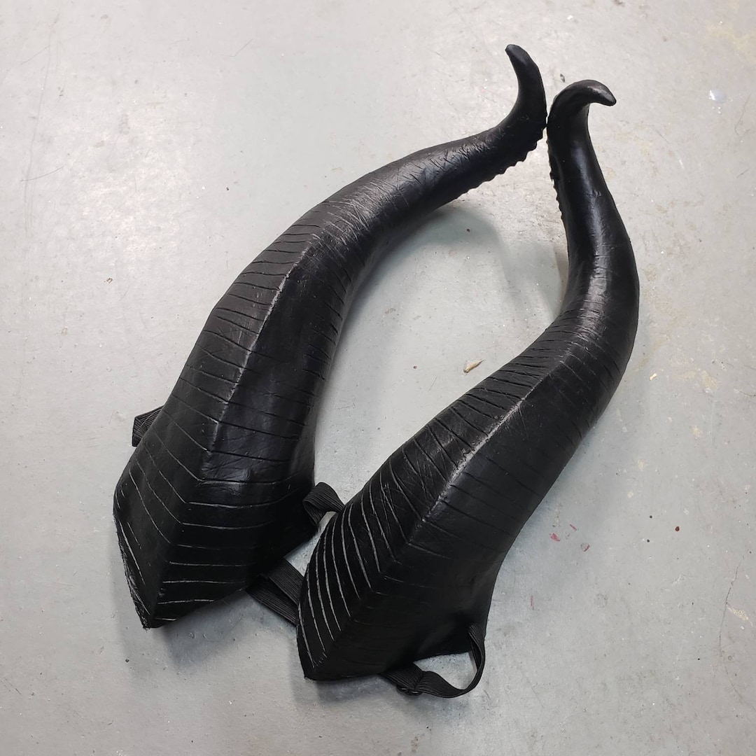 Maleficent Horns: Lightweight Resin Costume Headpiece - Etsy