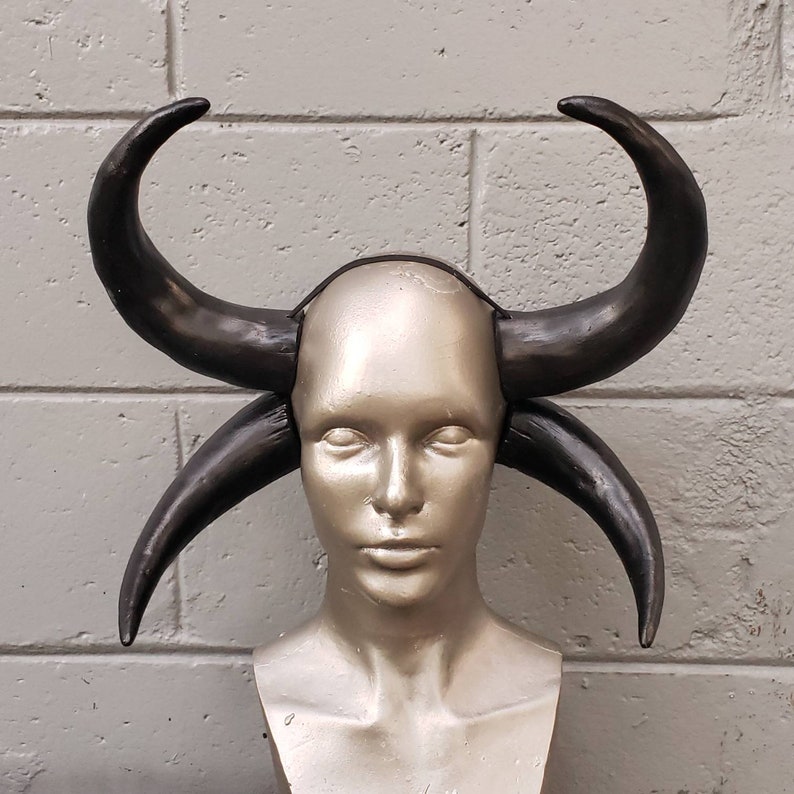 Double Goat Horns - Etsy