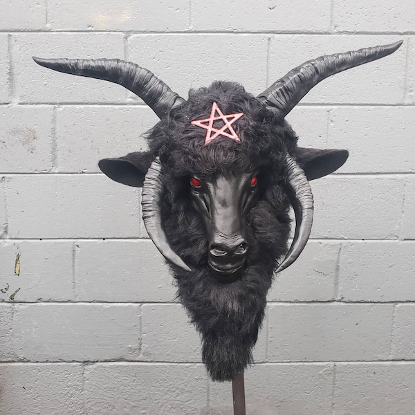 Goat Mask - Etsy