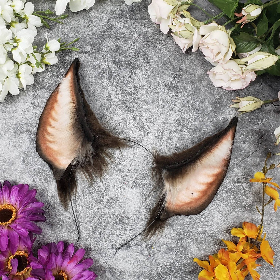 Large Bat Ears (55 Color Options!) - Etsy