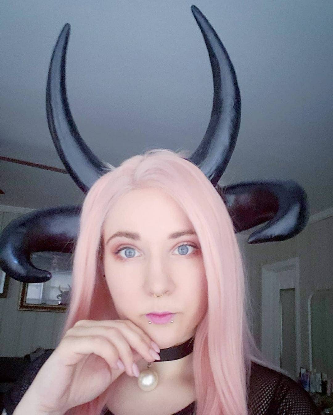 Double Devil Horns (IN STOCK) - Etsy
