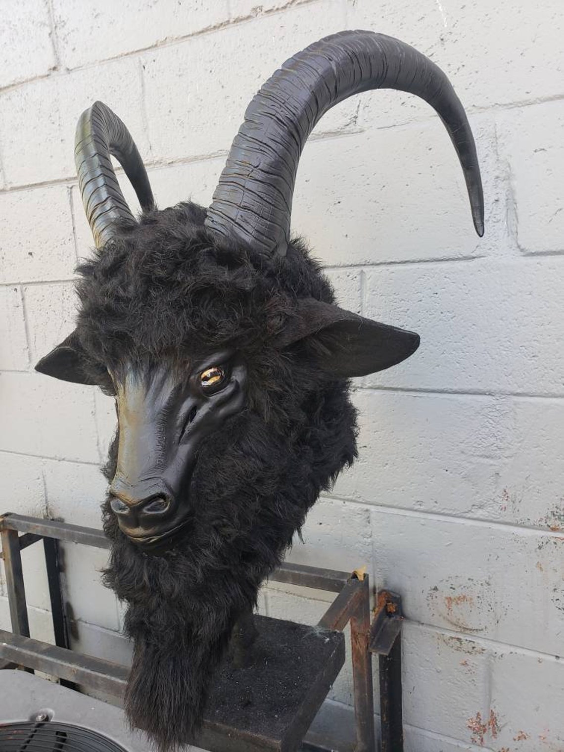 Black Phillip Goat Mask - Etsy