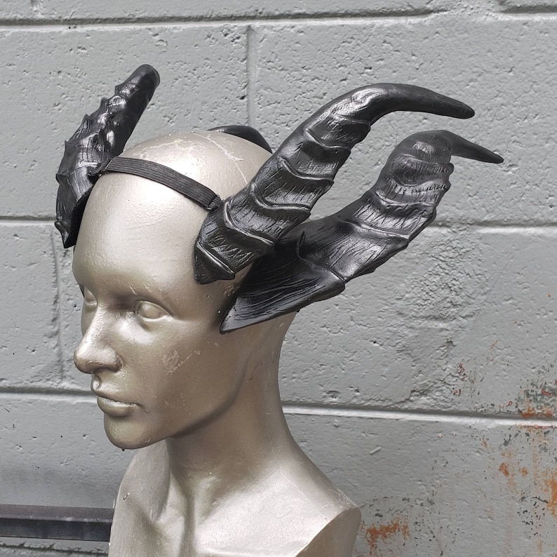 Double Dragon Horns Can Be Worn Two Ways! (IN STOCK) - Etsy