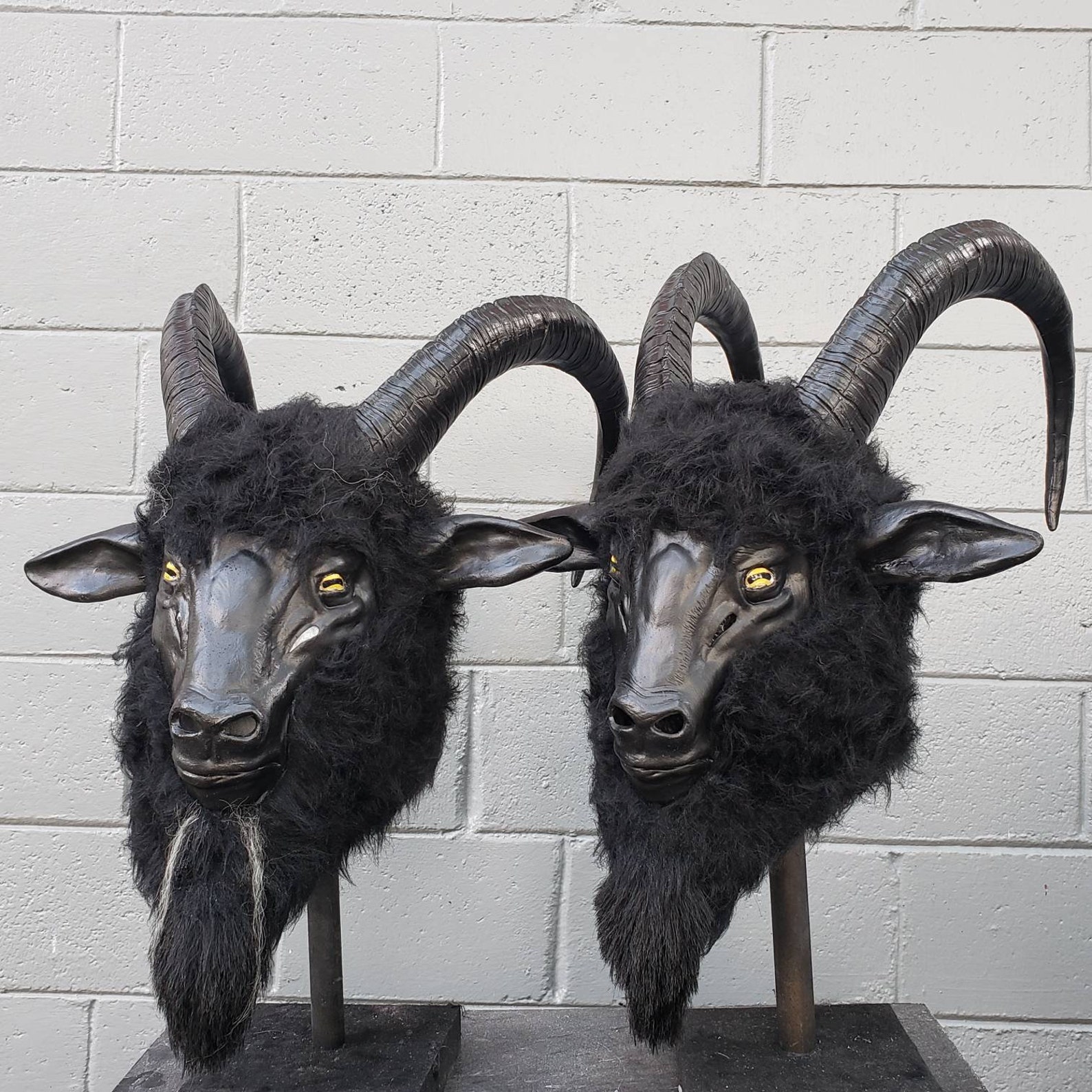 Black Phillip Goat Mask - Etsy