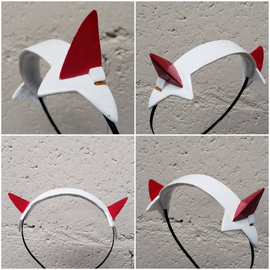 002 Zero Two Darling in the Franxx Horns | Etsy