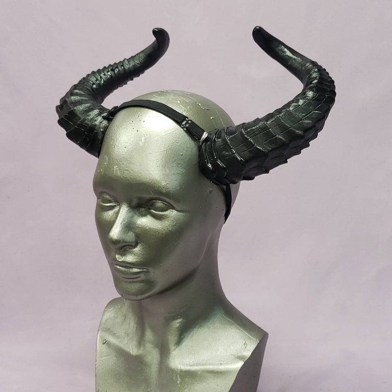 Black Demon Horns Cosplay - Etsy