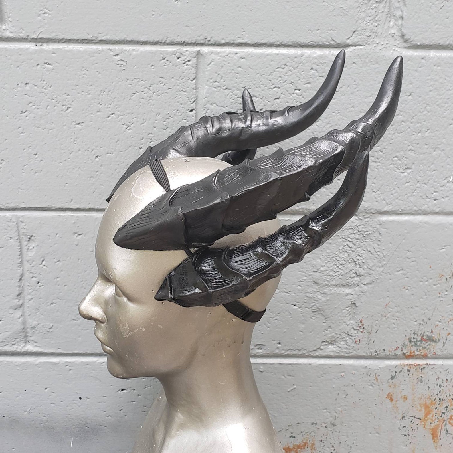 Double Dragon Horns Can Be Worn Two Ways! (IN STOCK) - Etsy
