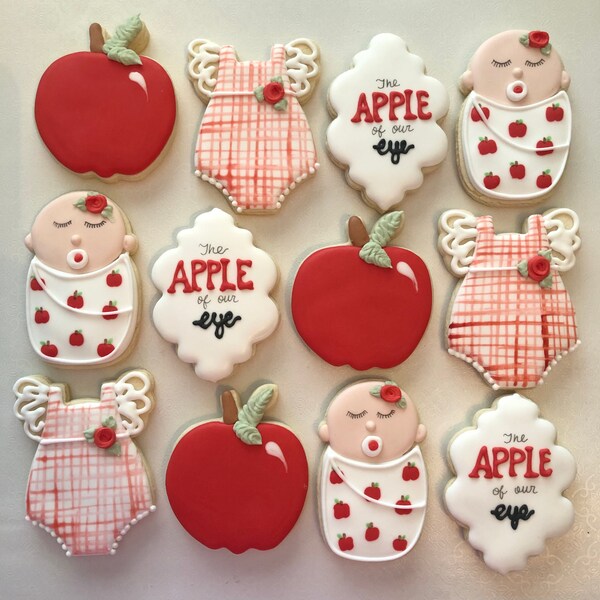 Apple Baby Shower - Etsy