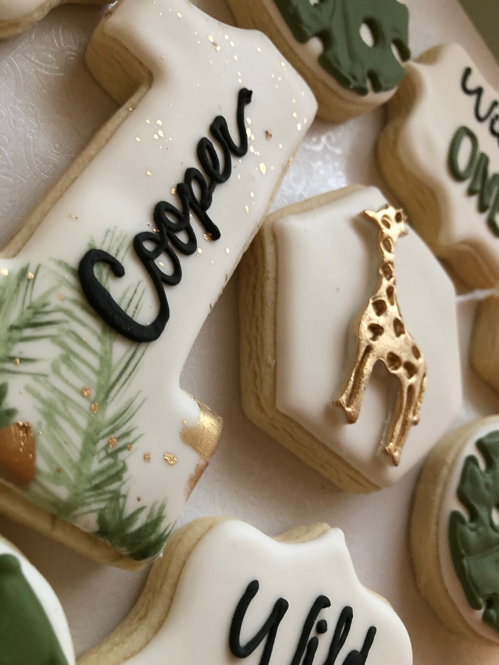 Wild One Sugar Cookies Safari Sugar Cookies Jungle Cookies - Etsy