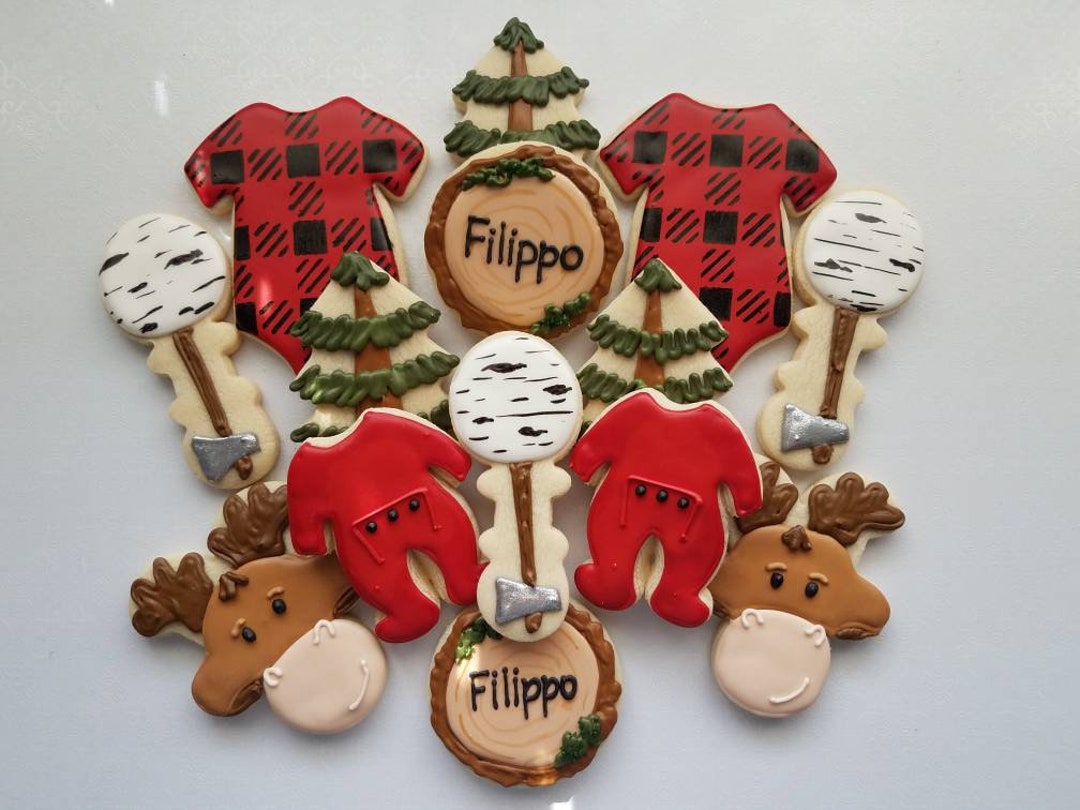 Lumberjack Baby Shower, Lumberjack First Birthday, Camping Sugar ...
