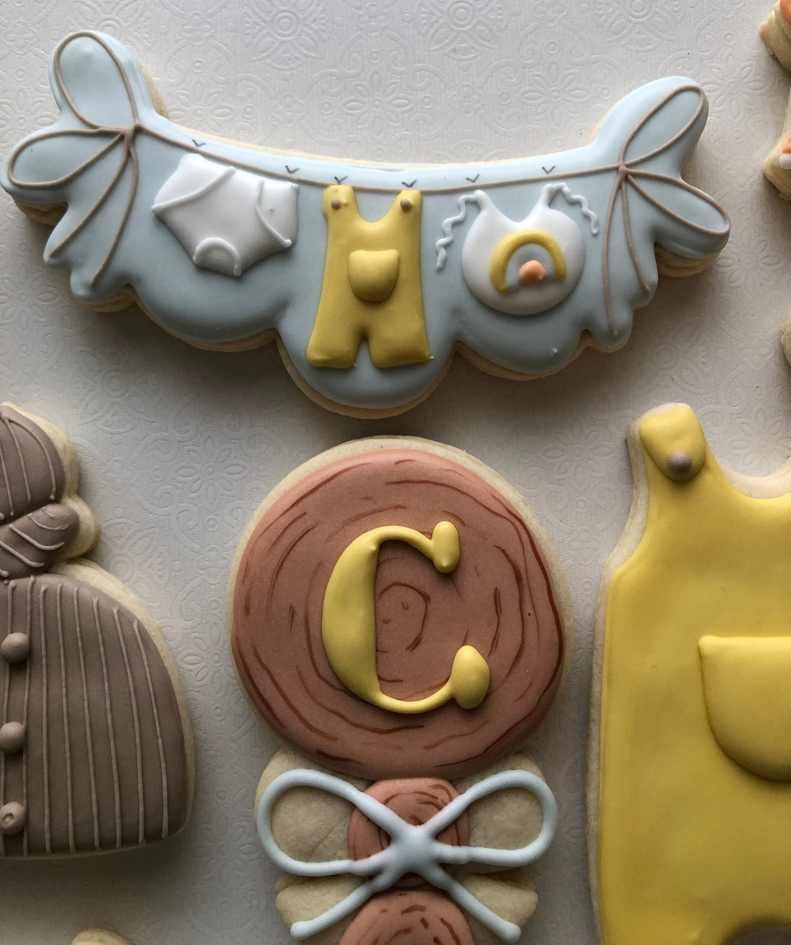 Boho Boy Sugar Cookies Boho Cookies for a Boy Fox Cookies - Etsy