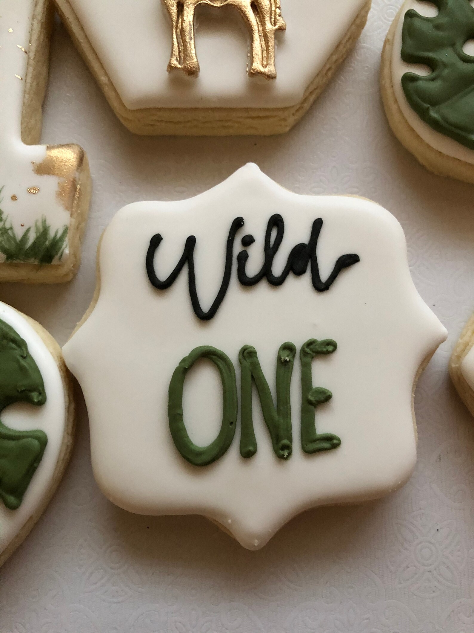 Wild One Sugar Cookies Safari Sugar Cookies Jungle Cookies - Etsy