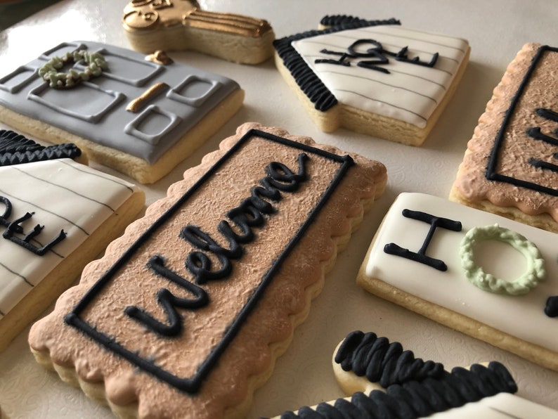 House Warming Sugar Cookies Open House New Home First Home - Etsy