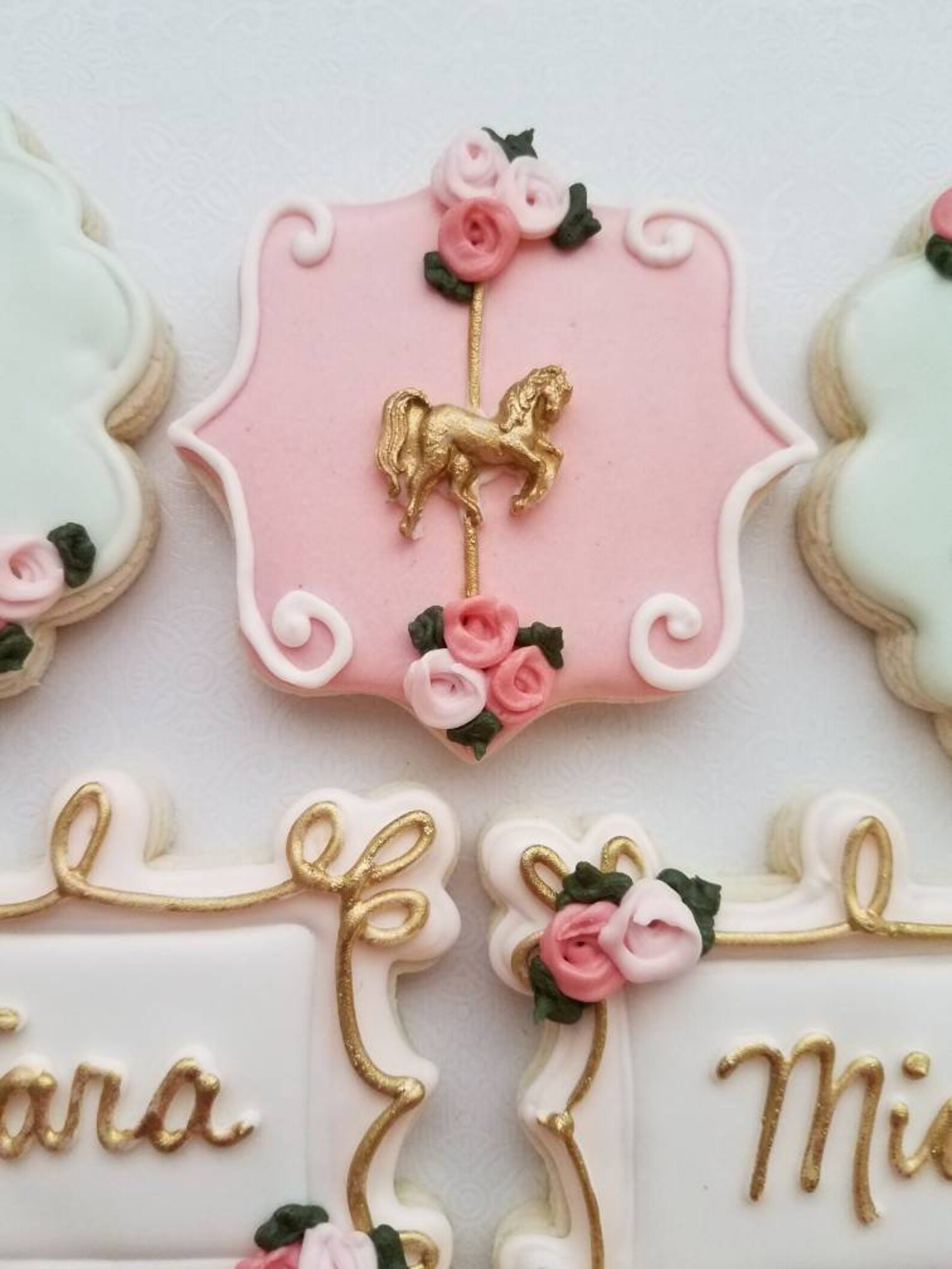 Carousel Sugar Cookies Carousel Baby Shower Carousel First - Etsy