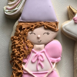 Princess Sugar Cookies, Royal Princess Cookies, Pink Baby Shower ...
