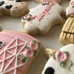 Barnyard Sugar Cookies Farm themed cookies barnyard | Etsy
