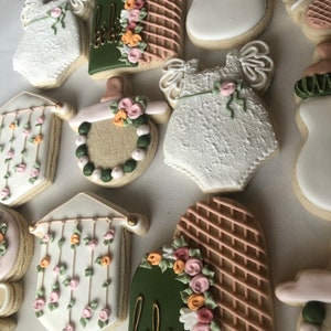 Boho Chic Baby Shower Sugar Cookies, Boho Chic, Baby Shower Cookies, - Etsy