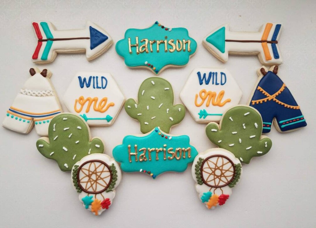 Wild One Sugar Cookies, Wild Boy, Adventure Cookies, Wild One Boy ...