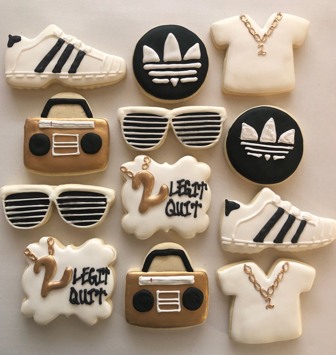 2 Legit 2 Quit Sugar Cookies Two Legit to Quit 90's - Etsy