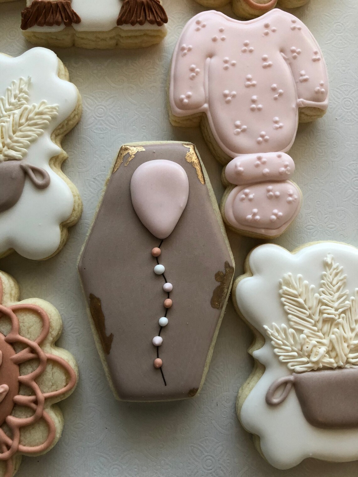 Boho Sugar Cookies Modern Boho Rainbow Neutral Boho - Etsy