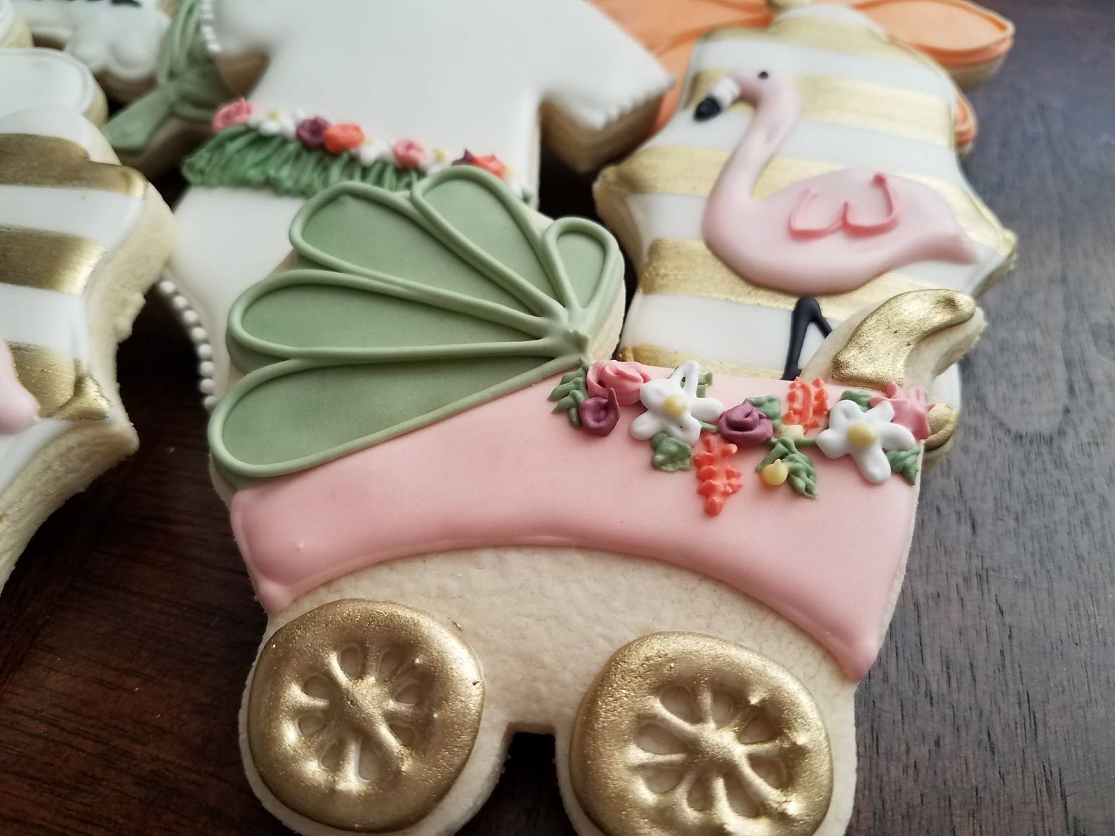 Tropical Baby Shower Sugar Cookies Hawaiian Themed Cookies | Etsy