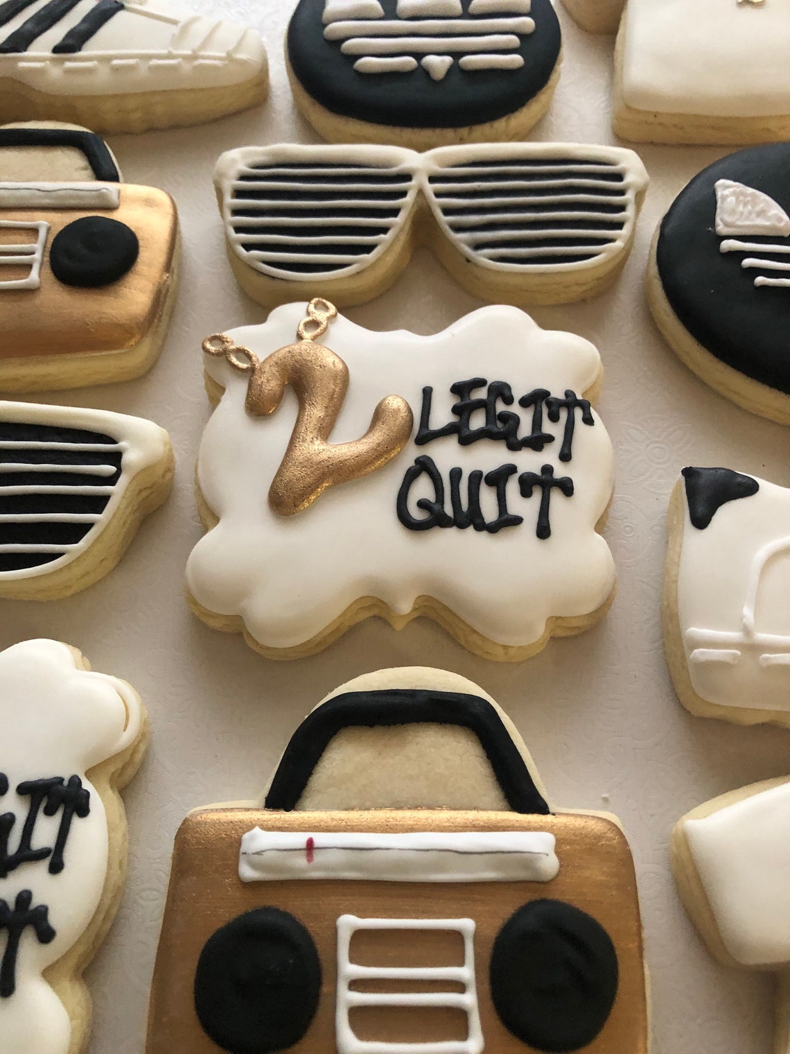 2 Legit 2 Quit Sugar Cookies Two Legit to Quit 90's - Etsy