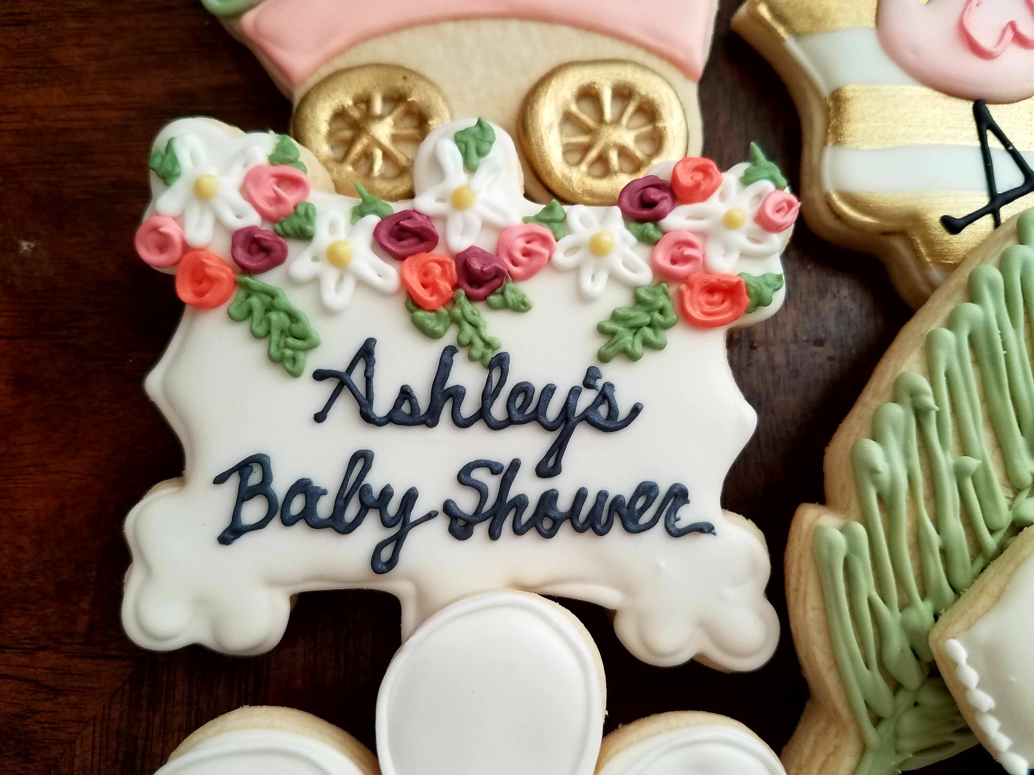 Tropical Baby Shower Sugar Cookies Hawaiian Themed Cookies | Etsy