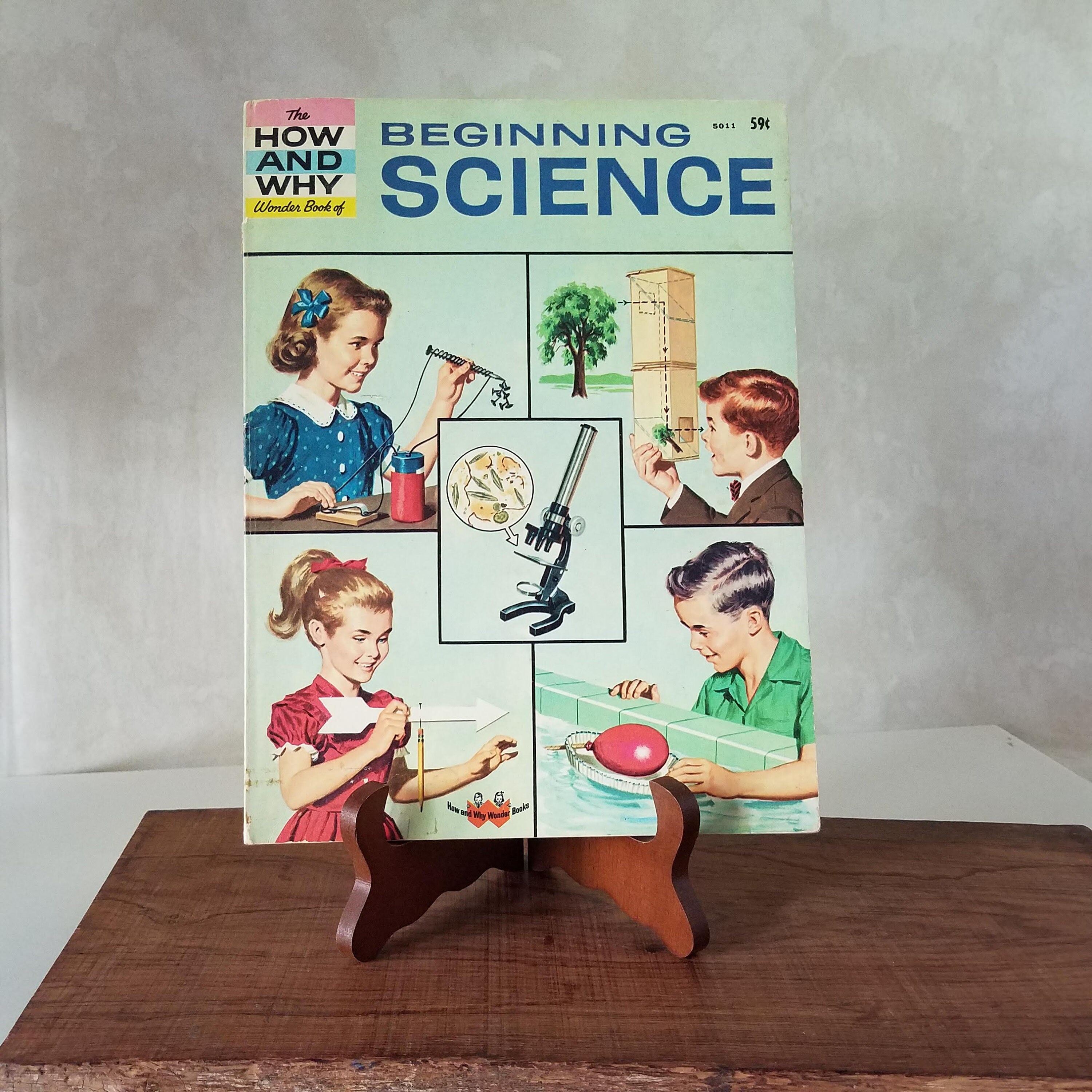 Vintage Childrens Science Book, Beginning Science Book The How and Why ...