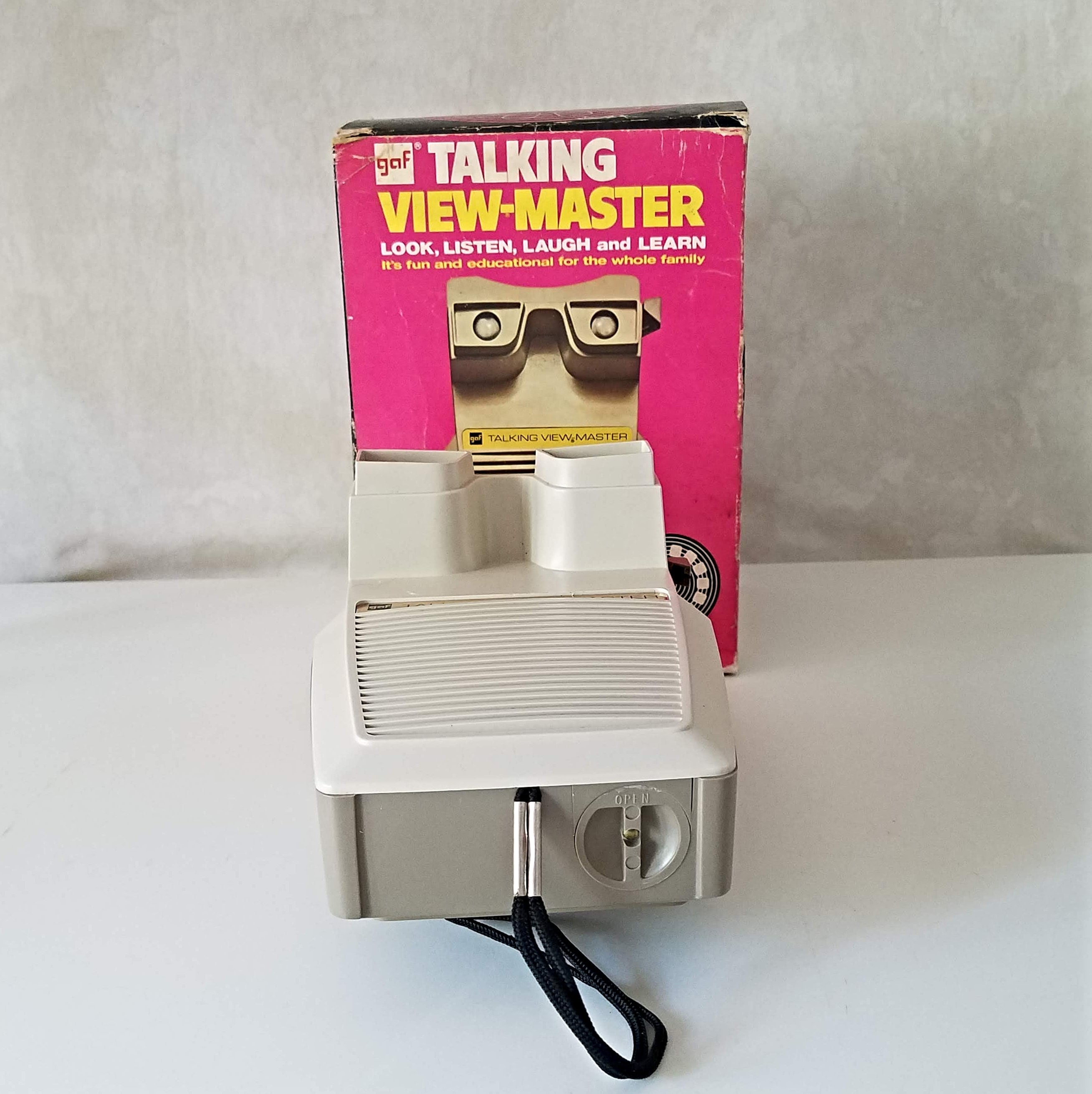 Vintage Talking View Mater Stereo Viewer in the Original Box with Demo ...