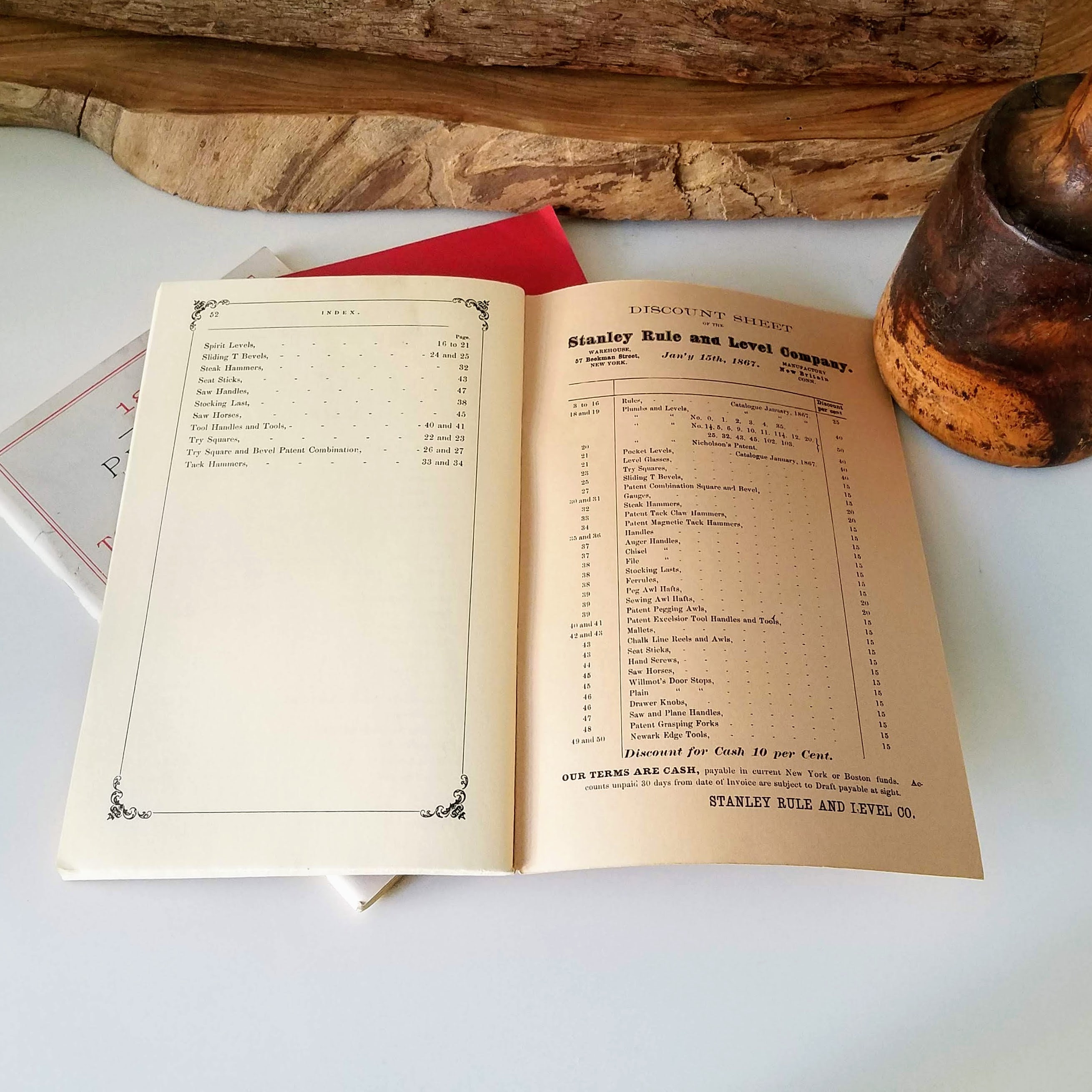 1879 Price List of Tools and Hardware Stanley Rule and Level Co, Second ...