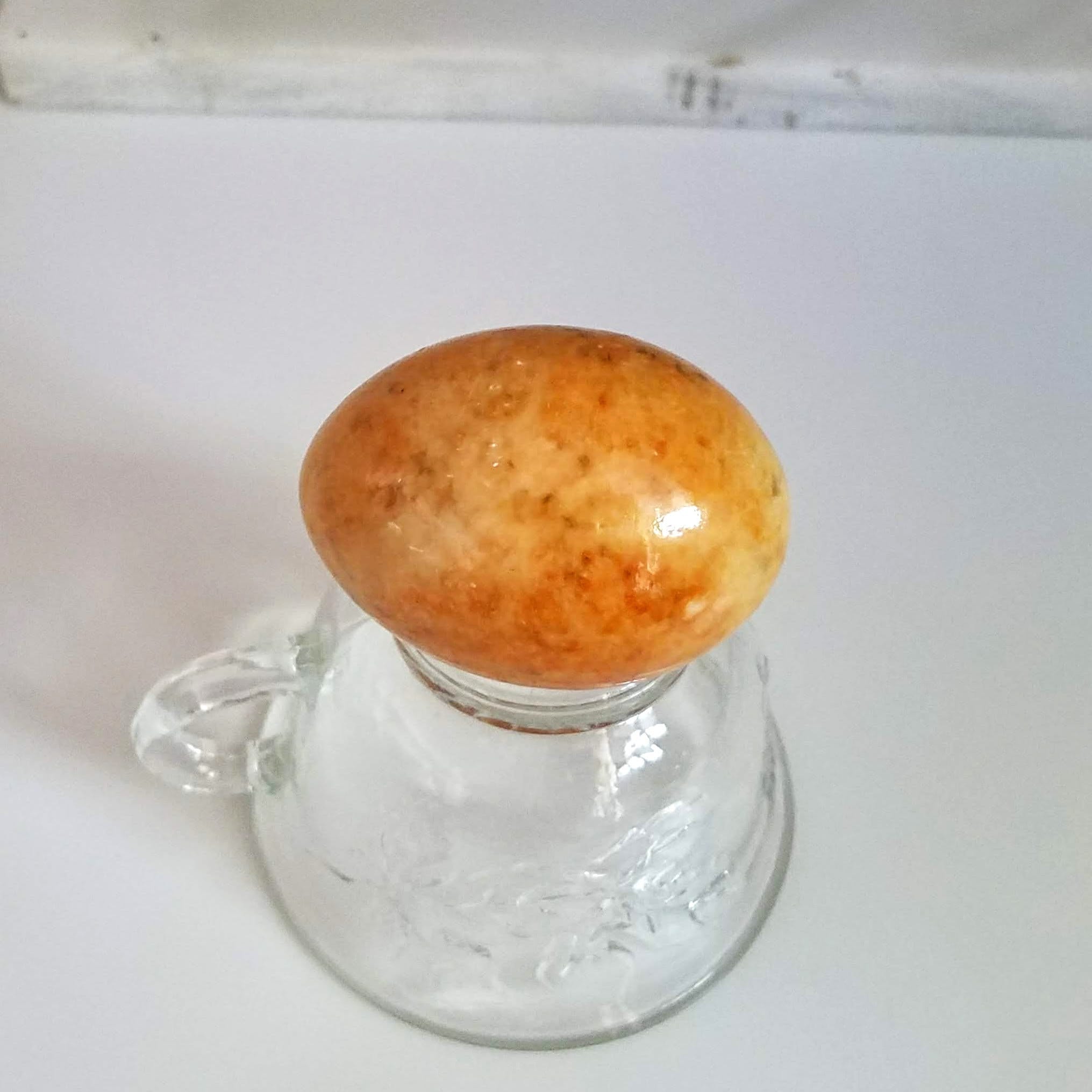 Gemstone Eggs, Set of 4 Vintage Hand Carved and Polished Gemstone Eggs ...