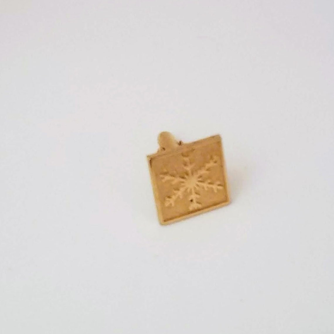 Vintage Swank Snowflake Cufflink, One Gold Tone Swank Cufflink With a ...