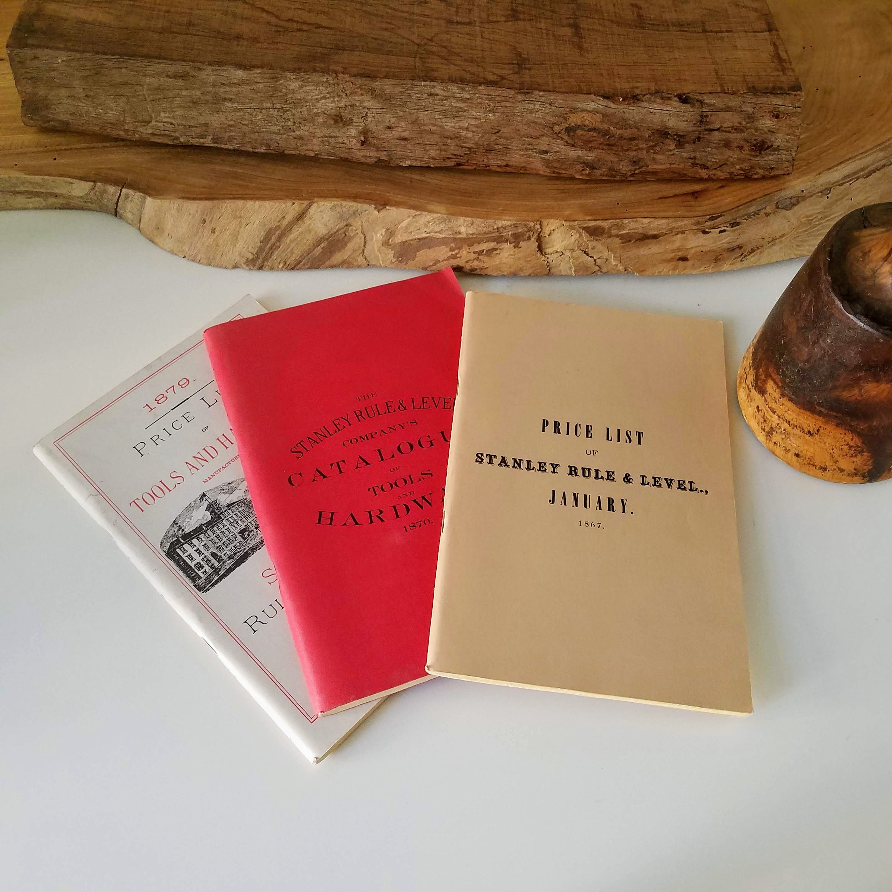 Stanley Rule & Level Price List January 1867 Second Printing April 1978 ...