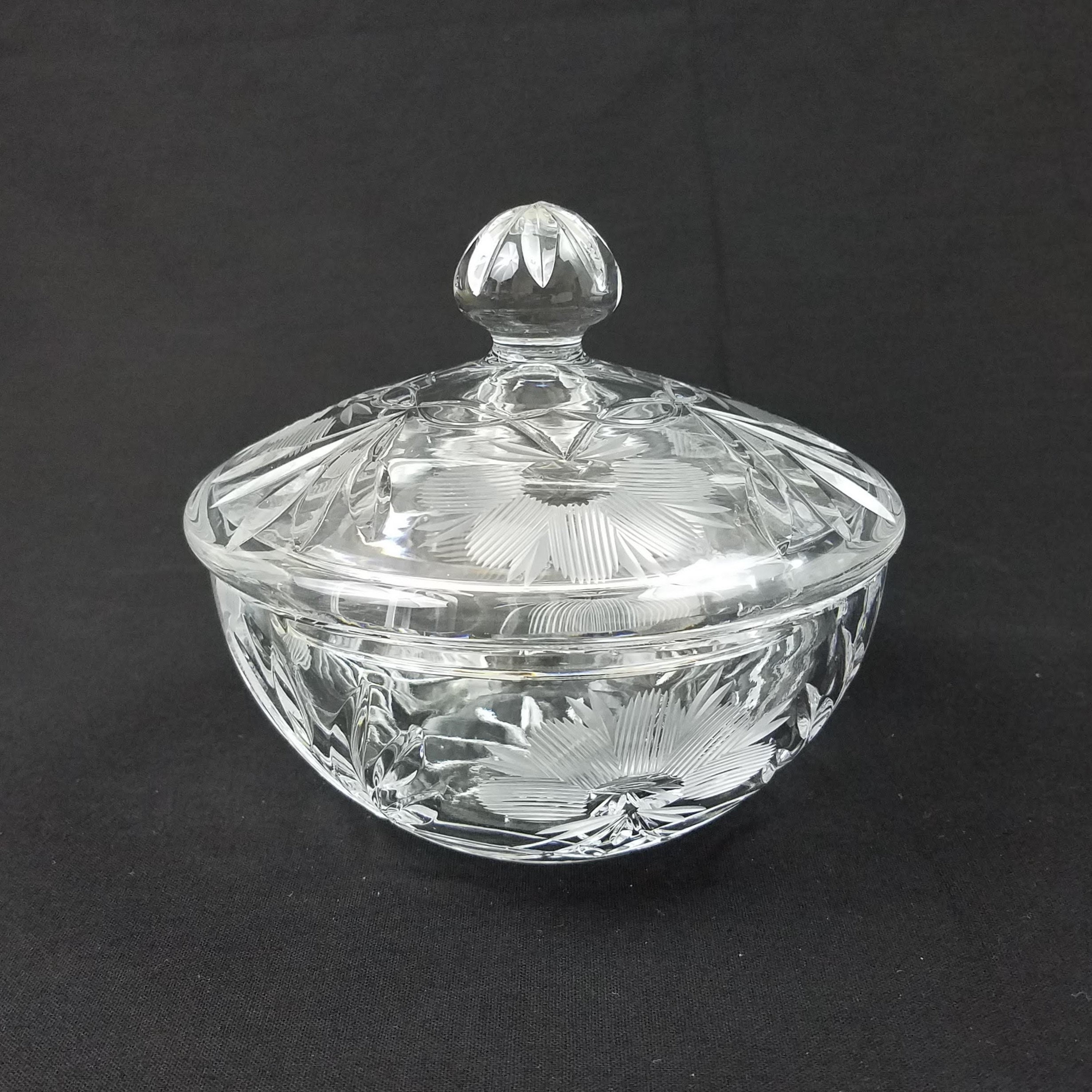 Vintage Crystal Candy Dishes At Andrew Gillan Blog