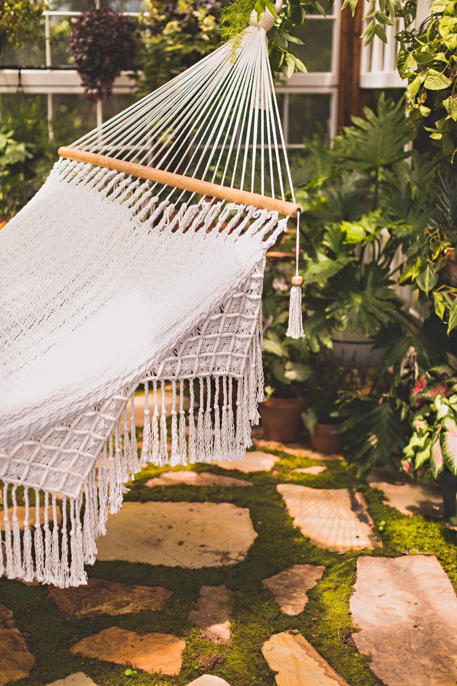 Handwoven Hammock With Special Macrame Edge for 2 Persons - Etsy
