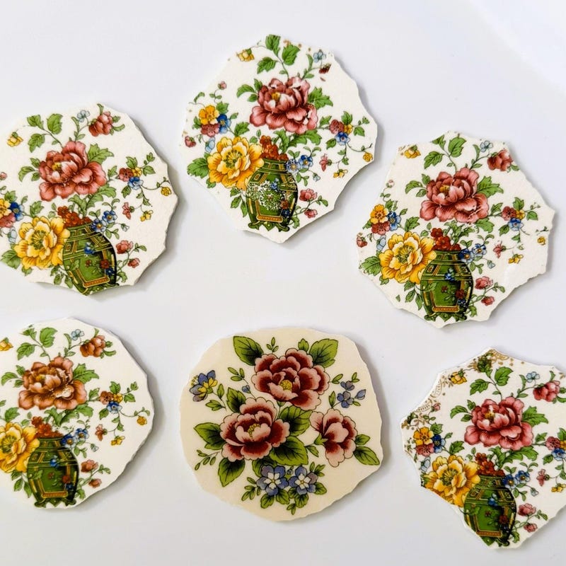 Mosaic Broken China - Etsy