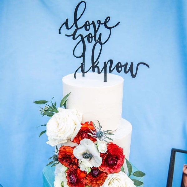 I Love You I Know - Etsy