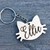 Personalized Cat Keychain, Custom Keychain, Engraved Wood Keychain ...