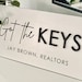 Personalized Got the KEYS Sign Realtor Sign Real Estate - Etsy