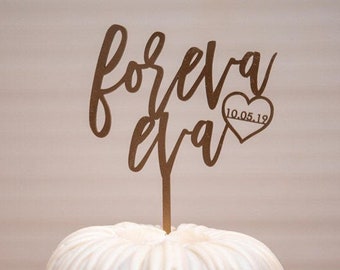 Foreva Eva Cake Topper | Etsy