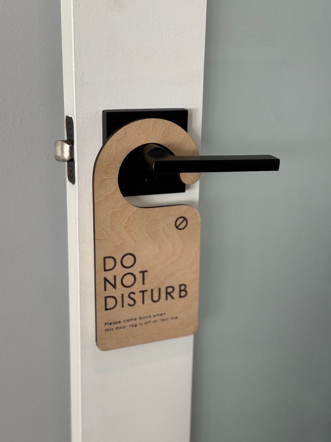 Do Not Disturb Door Sign, Wood Door Sign, Privacy Sign, in Session Sign ...