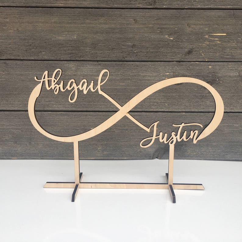 Personalized Infinity Name Sign Infinity Sign With Names - Etsy