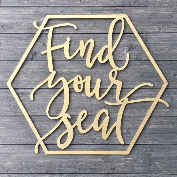 Hexagon Seating Chart - Etsy