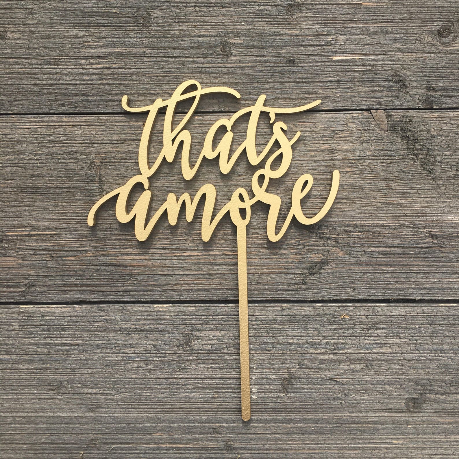 That's Amore Wedding Cake Topper, 6 Inches Wide, Love Wedding Cake ...