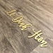Le Dinh Hon Wood Sign, Vietnamese Wedding Tea Ceremony Decor - Etsy