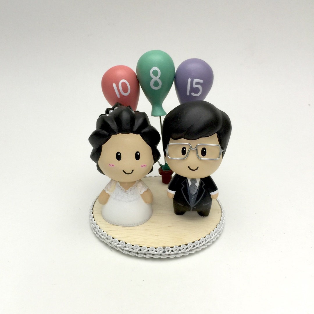 Wedding Cake Topper, Cake Topper, Cute Cake Topper, Unique Cake Toppers ...