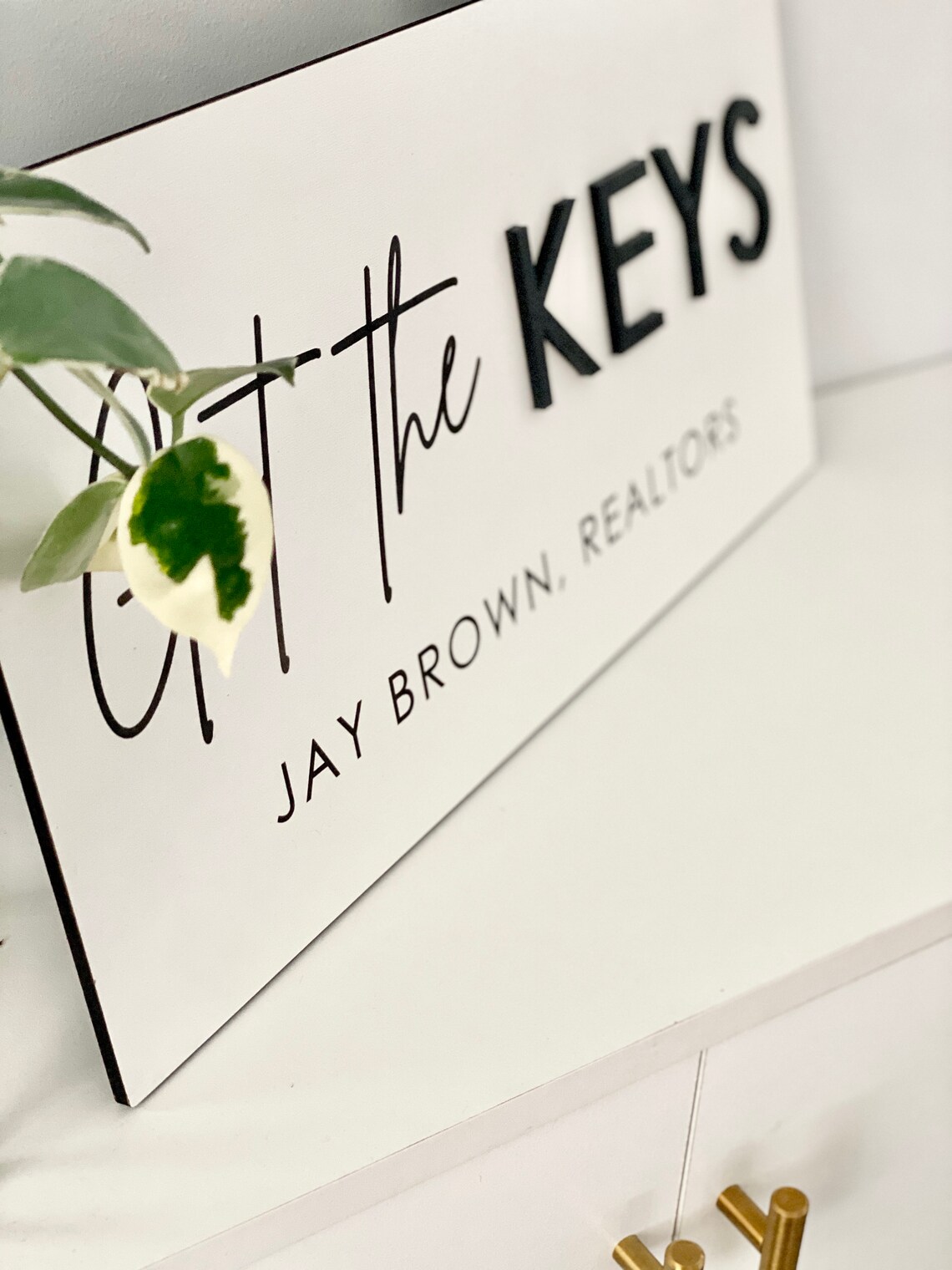 Personalized Got the KEYS Sign Realtor Sign Real Estate - Etsy