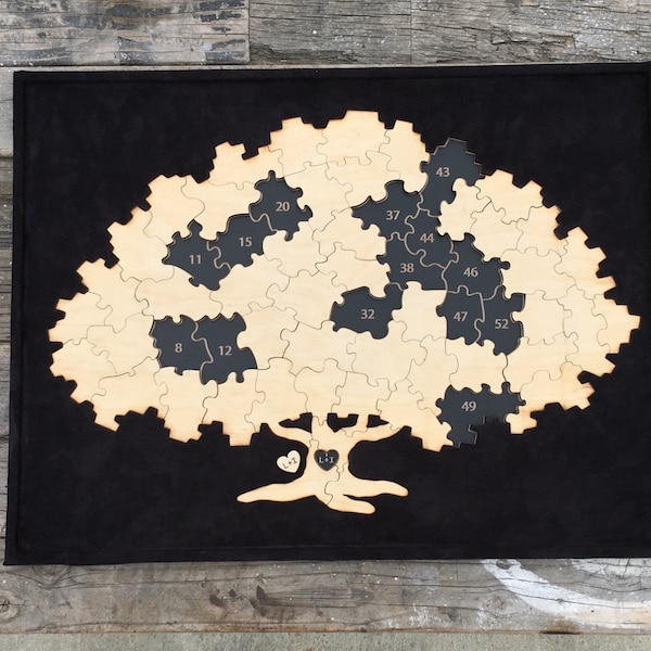 Wood Tree Puzzle - Etsy