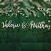 Custom Couples Name Sign, 3 Pieces,personalized 2 Names Sign, Custom ...