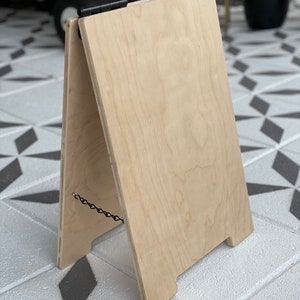 DIY A-frame Sign / Blank No Customization / Raw Wood / Business Sign ...